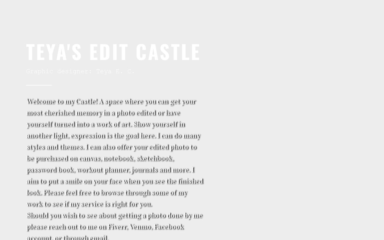 Teya's Edit Castle